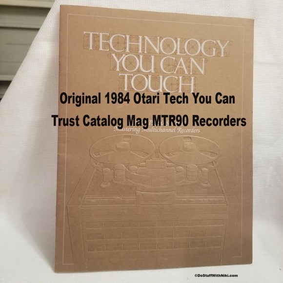 otari | Other | Original 984 Otari Tech You Can Trust Catalog Mag Mtr9 Recorders | Poshmark